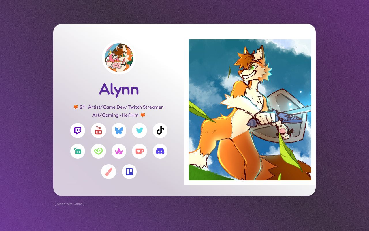 Alynn's Carrd